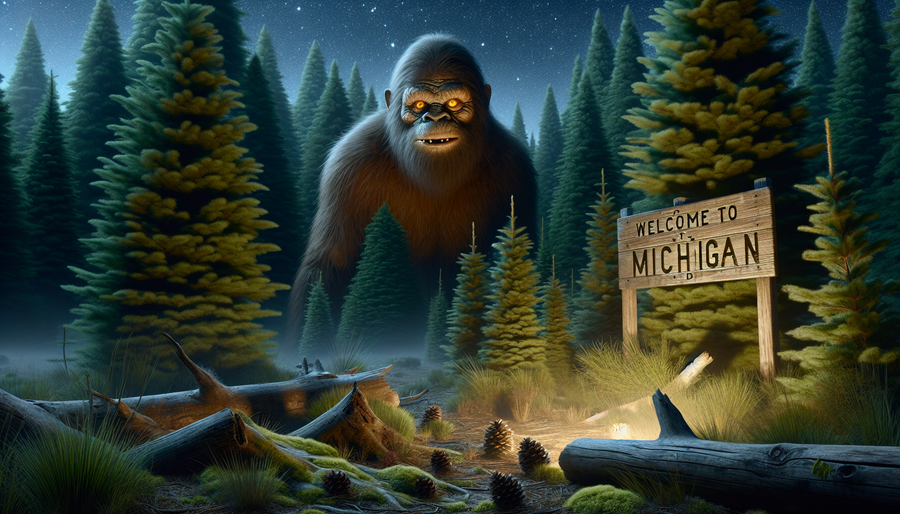 Bigfoot Bonanza: Michigan's Mysterious Sasquatch Sightings Skyrocket ...