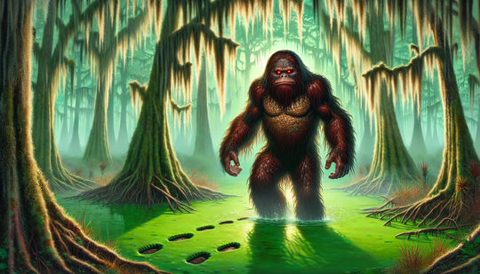 Stalking the Swamps: Florida's Fearsome Cryptids – Hangar1publishing